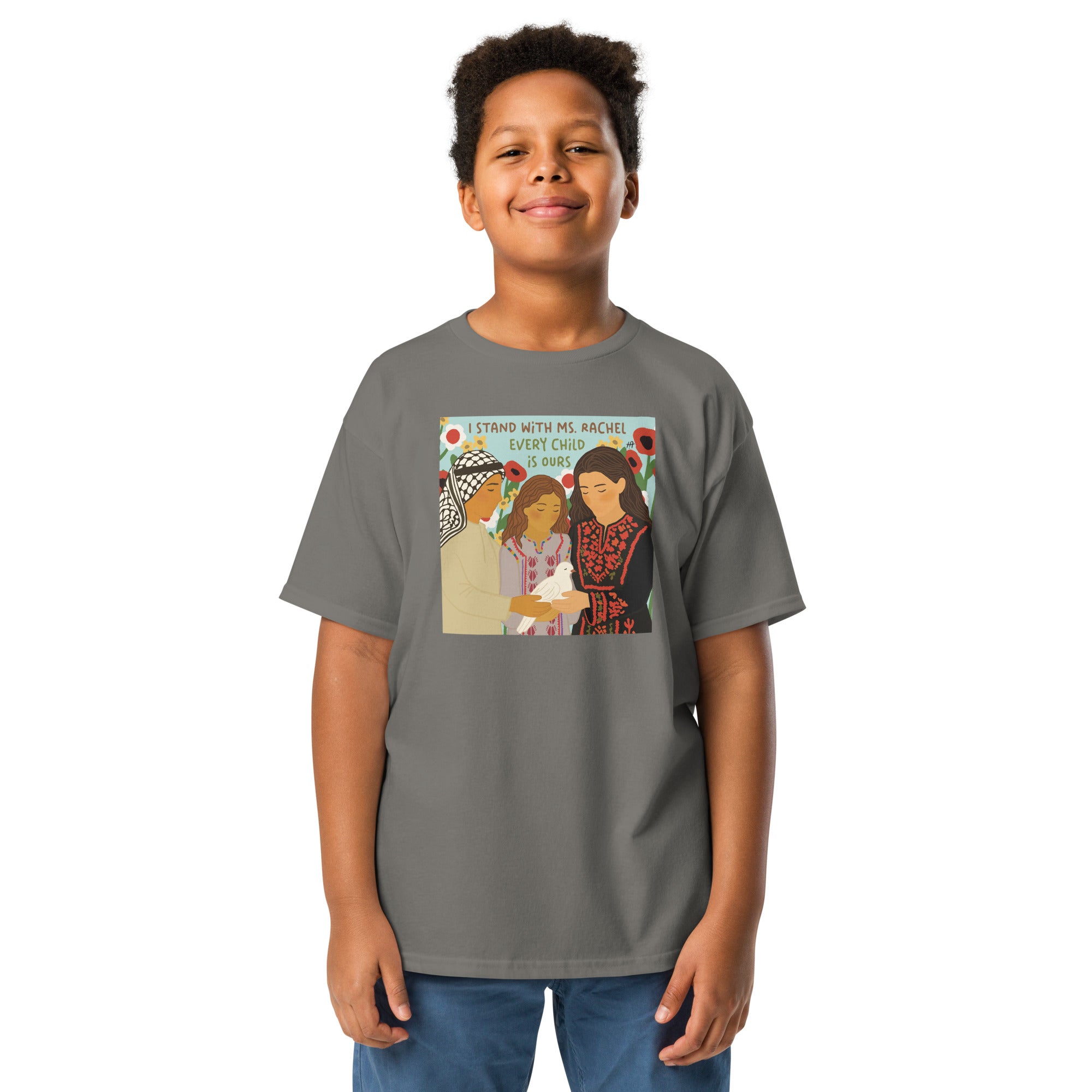I Stand With Ms Rachel Illustration Youth classic tee – Friends of ...